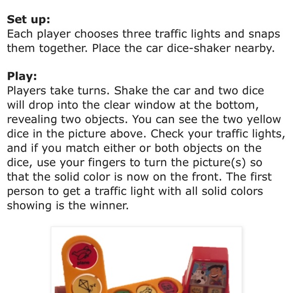 Toys | Zingo To Go Traffic Light Game With Bag | Poshmark